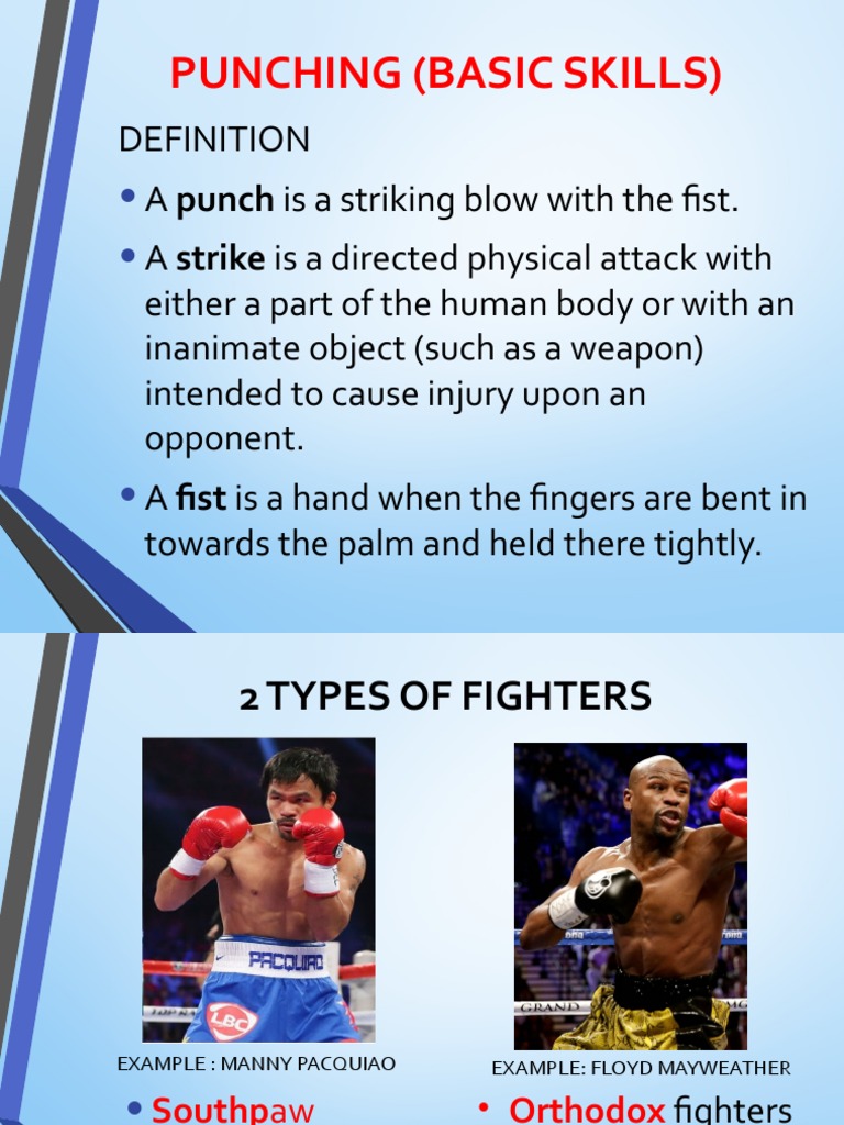 Lesson 3 - Basic Skills in Boxing | PDF