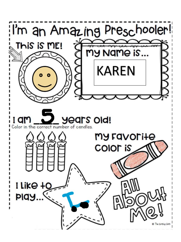 Example All About Me | PDF