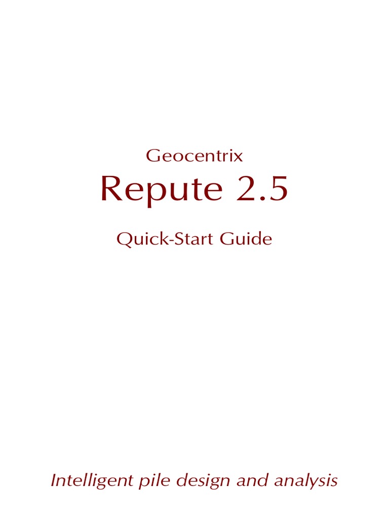 Repute 2.5 Quick-Start Guide | PDF | Deep Foundation | Icon (Computing)
