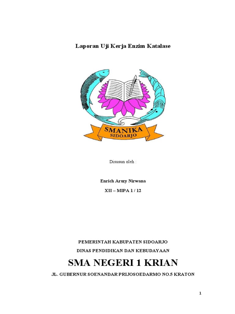 Laporan Enzim | PDF