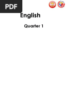 English 9 Quarter 1 Module 1 PDF | PDF