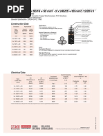 Data Sheet Kabel NYFGbY PDF | PDF | Electrical Conductor | Electrical ...