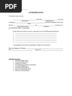 Authorization Letter - Tax Declaration CTC | PDF | Finance & Money ...