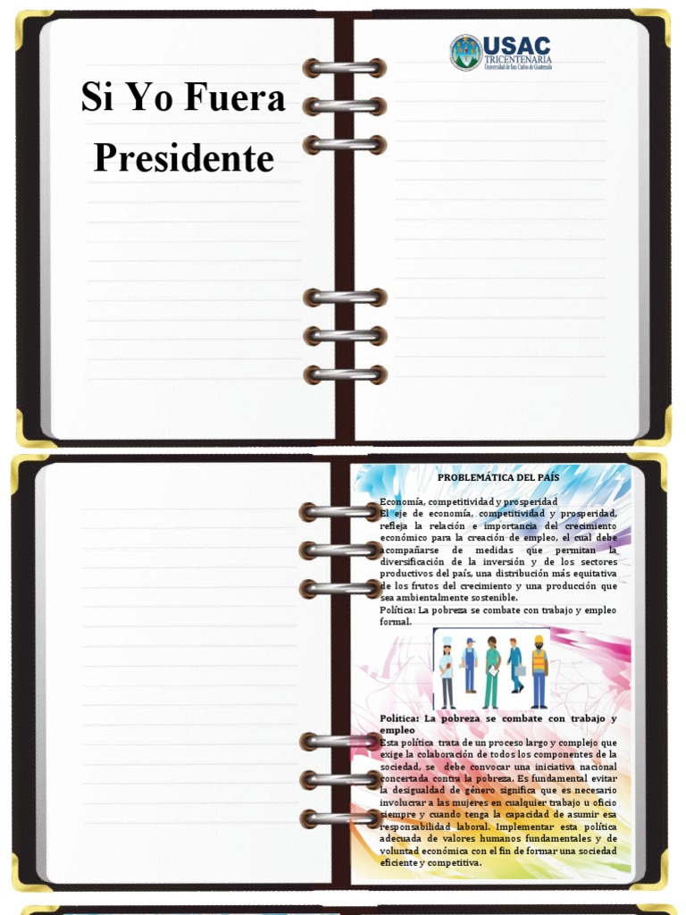 Libro Si Yo Fuera Presidente | PDF | Pobreza e indigencia | Pobreza
