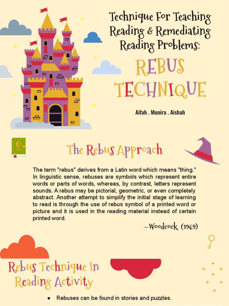 (Activity 2) Technique For Teaching Reading - Rebus | PDF