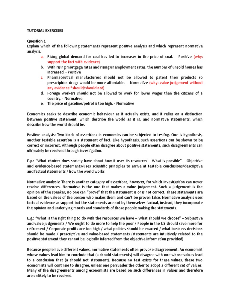 Microeconomics - Tutorial Practice Attempt 2 | PDF | Labour Economics ...