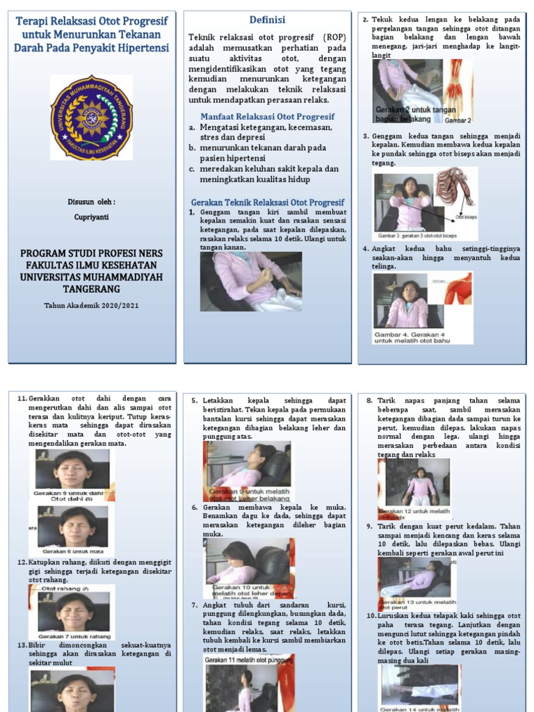 Leaflet ROP Hipertensi | PDF