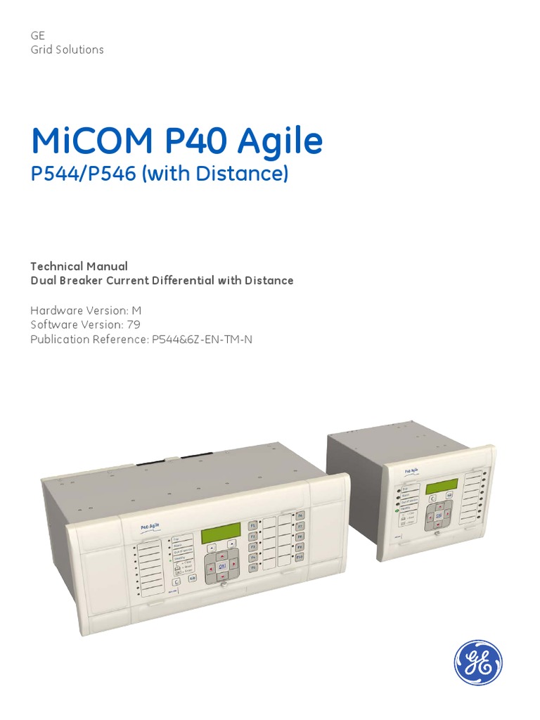 Micom P40 Agile: P544/P546 (With Distance) | PDF | Logic Gate ...