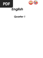 English 9 Quarter 1 Module 1 PDF | PDF