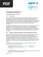 Temporary Works Coordinator Appointment | PDF | Scaffolding | Crane ...
