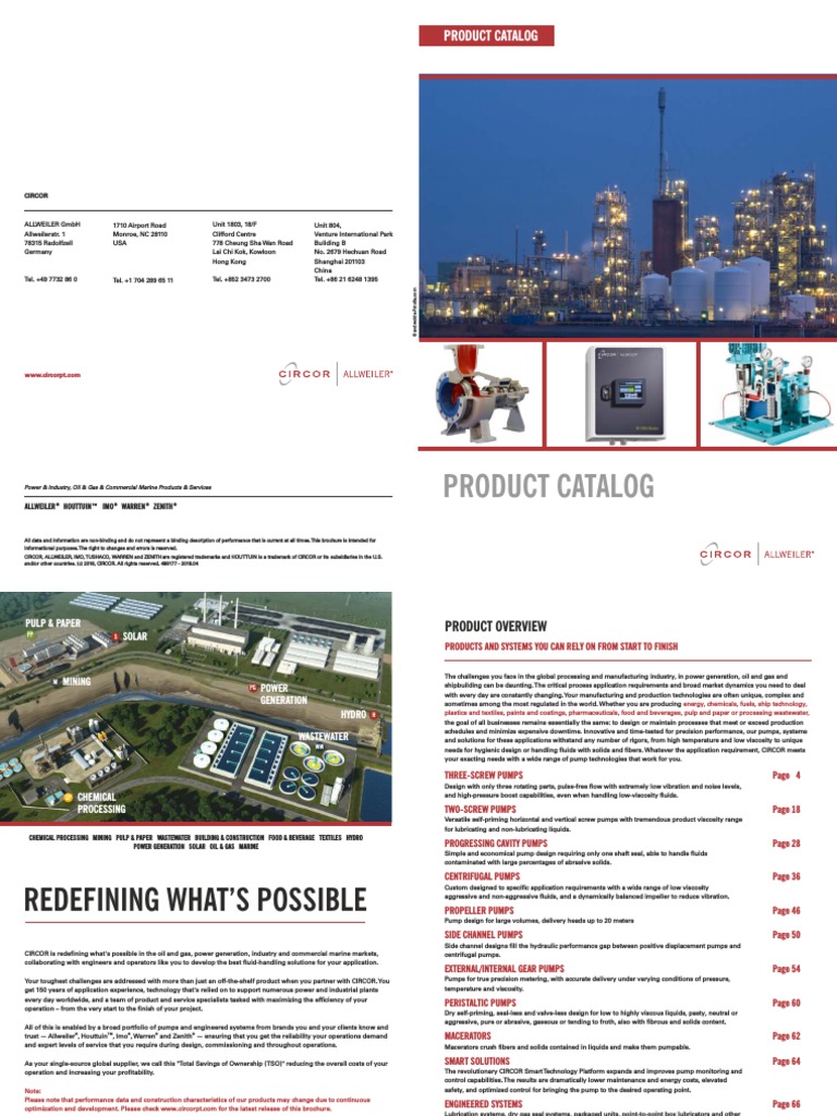 Product Catalog | PDF | Pump | Liquids