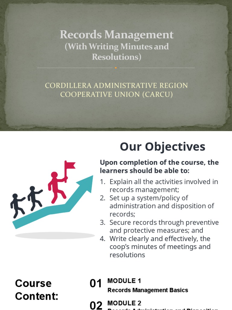 Records Management Training Course | PDF | Records Management | Business