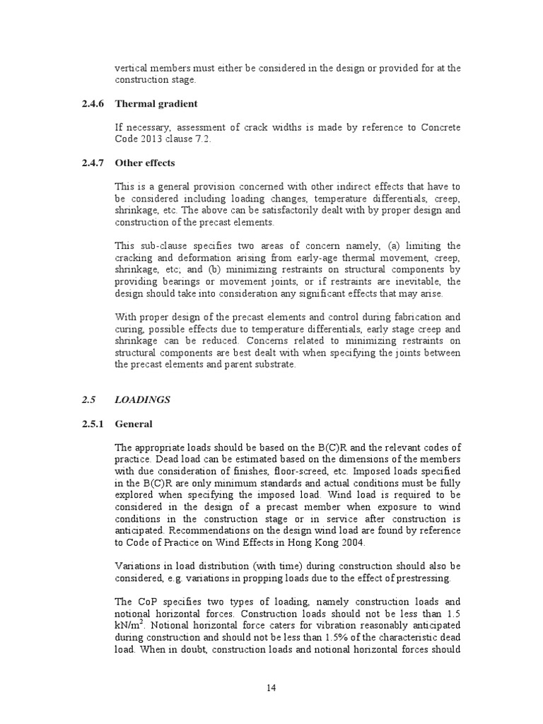 Precast Handbook 5 of 10 | PDF | Precast Concrete | Creep (Deformation)