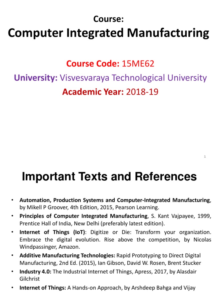CIM & Automation for Engineers | PDF | Automation | Programmable Logic ...