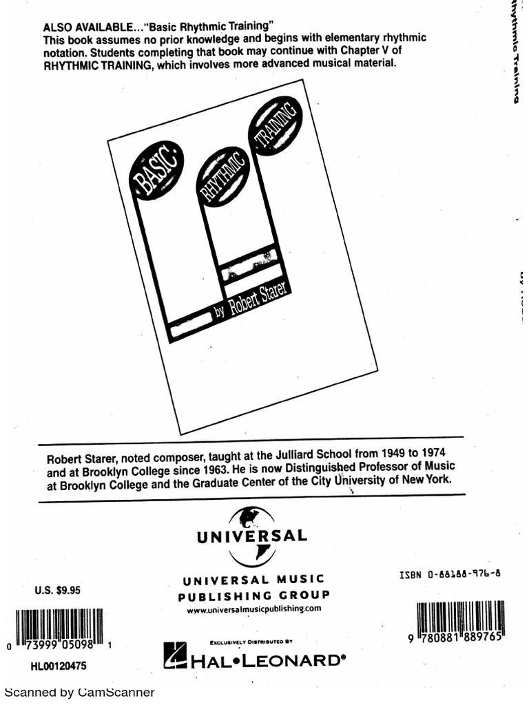 Método Rhythmic Training | PDF