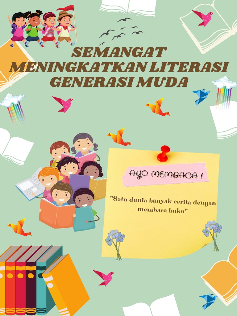 Poster Membaca Buku | PDF