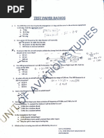 NAVIGATION 2023 DGCA Question Paper 01 | PDF | Compass | Physical ...