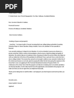JV Letter | PDF | Self-Improvement