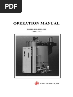SOP For Operation of Boiler | PDF | Boiler | Valve