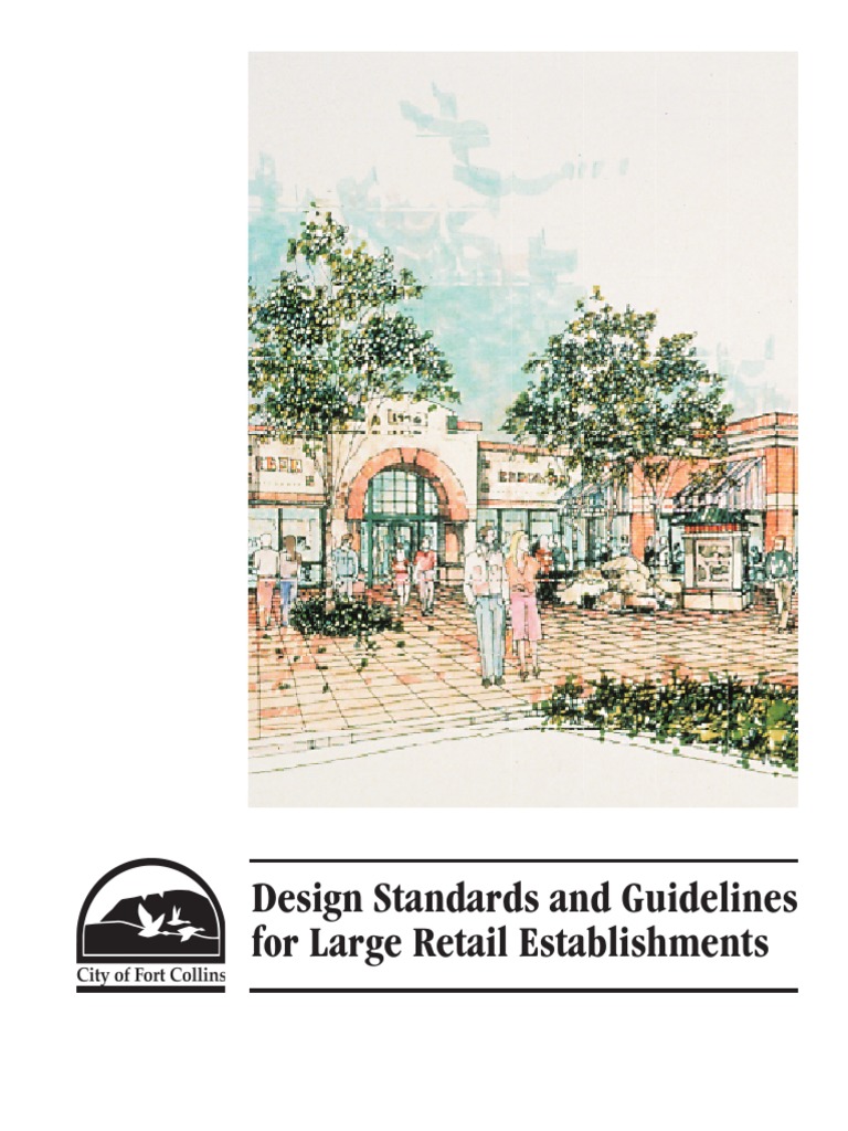 Design Standards and Guidelines For Large Retail Establishments | PDF ...