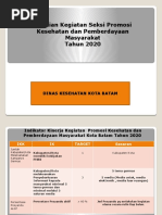 KAK Pendampingan Pelaksanaan ILP Di Pustu Dan Posyandu | PDF