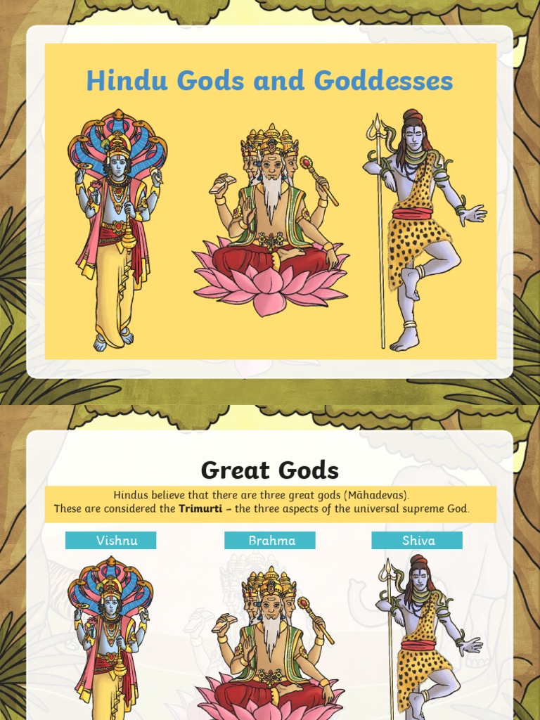 Hindu Gods and Goddesses: An Overview of the Major Deities in Hinduism ...