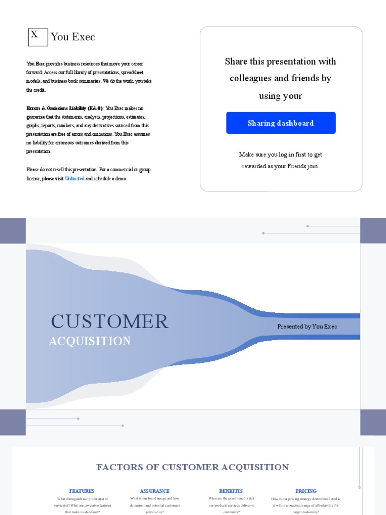 Customer Acquisition Strategy Overview | PDF | Search Engine ...
