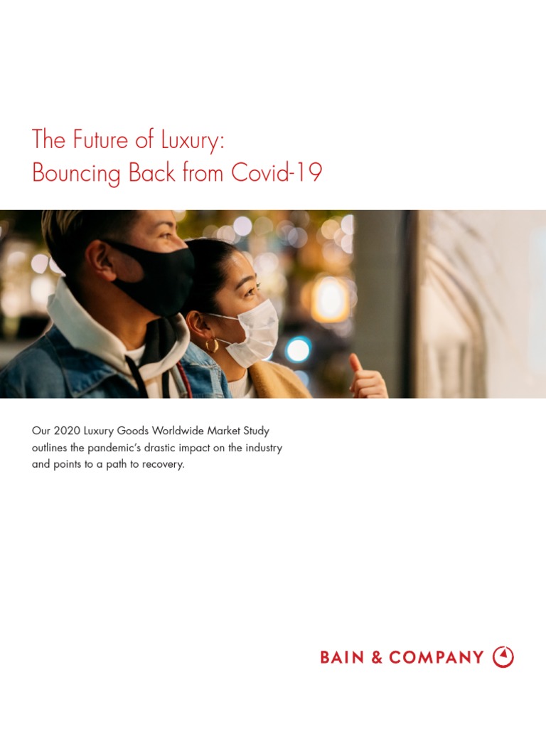 Bain Luxury Report 2020 | PDF | Luxury Goods | Retail