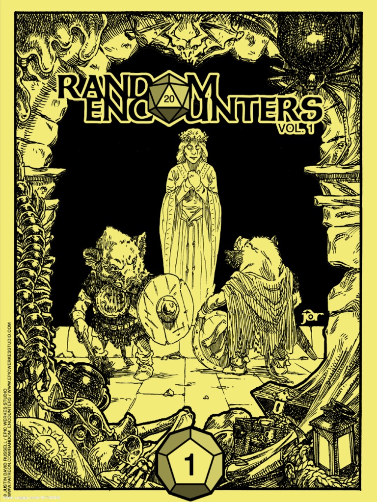Random Encounters Vol1 Issue1 Aug18 Low Res | PDF | Elf (Dungeons ...
