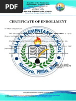 2019 BRIGADA ESKWELA Sample Certificate | PDF