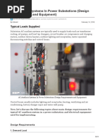 Impressed Voltages Rev C | PDF | Voltage | Electrical Substation