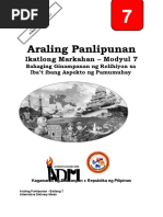 Grade 7 Module in Ap (3rd Quarter 2nd Module) | PDF