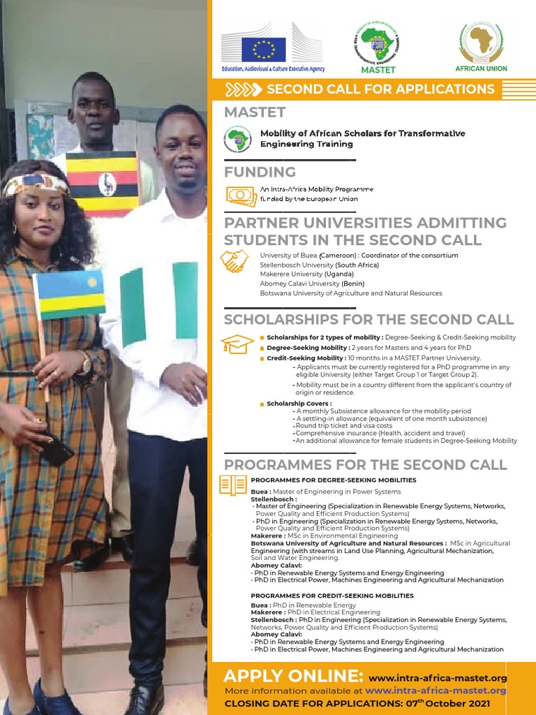 Mastet Poster Second Call | Download Free PDF | Engineering | Master's ...