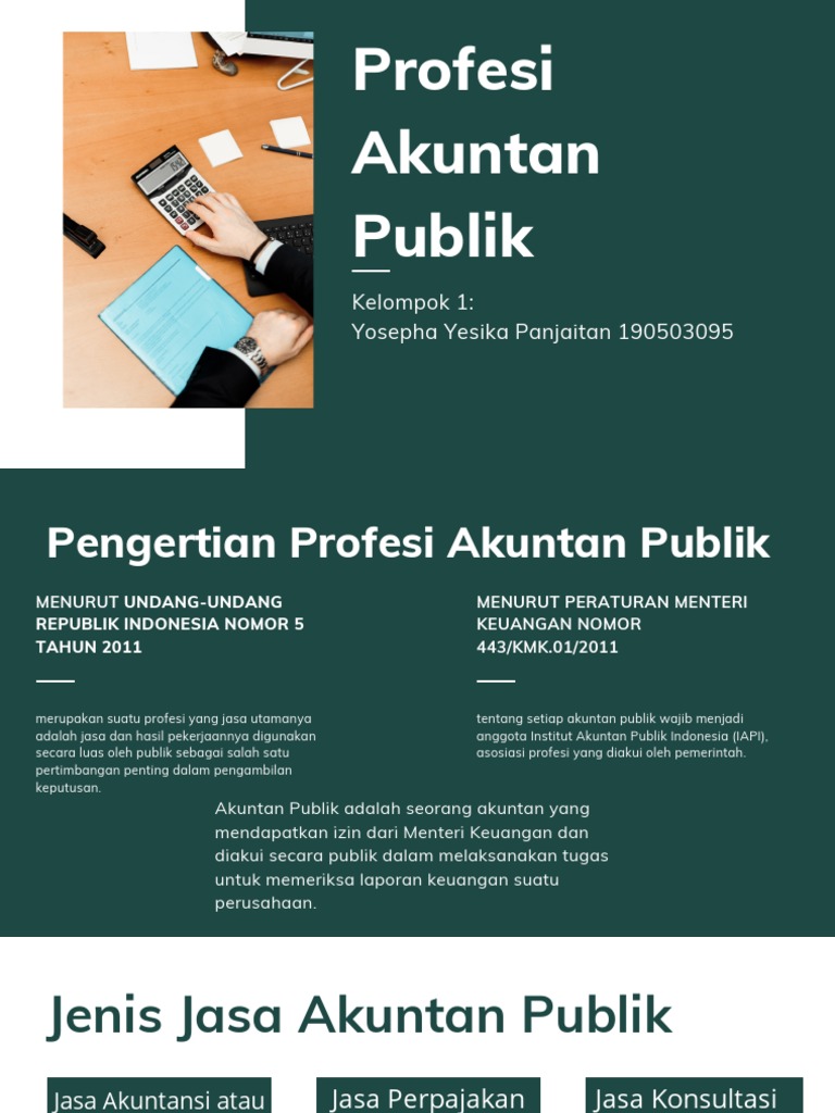 Profesi Akuntan Publik | PDF