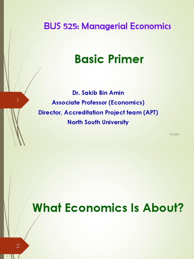 BUS 525 Basic Primer SBN Summer 2021 | PDF | Price Elasticity Of Demand ...