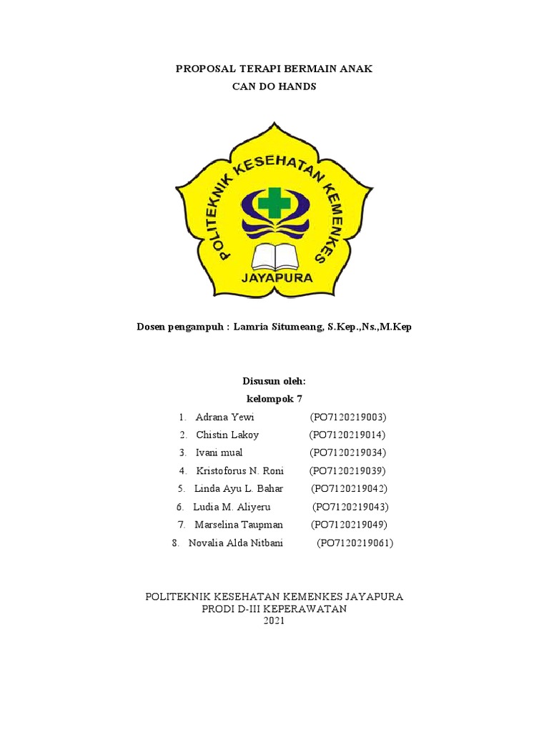 Proposal Terapi Bermain Anak | PDF