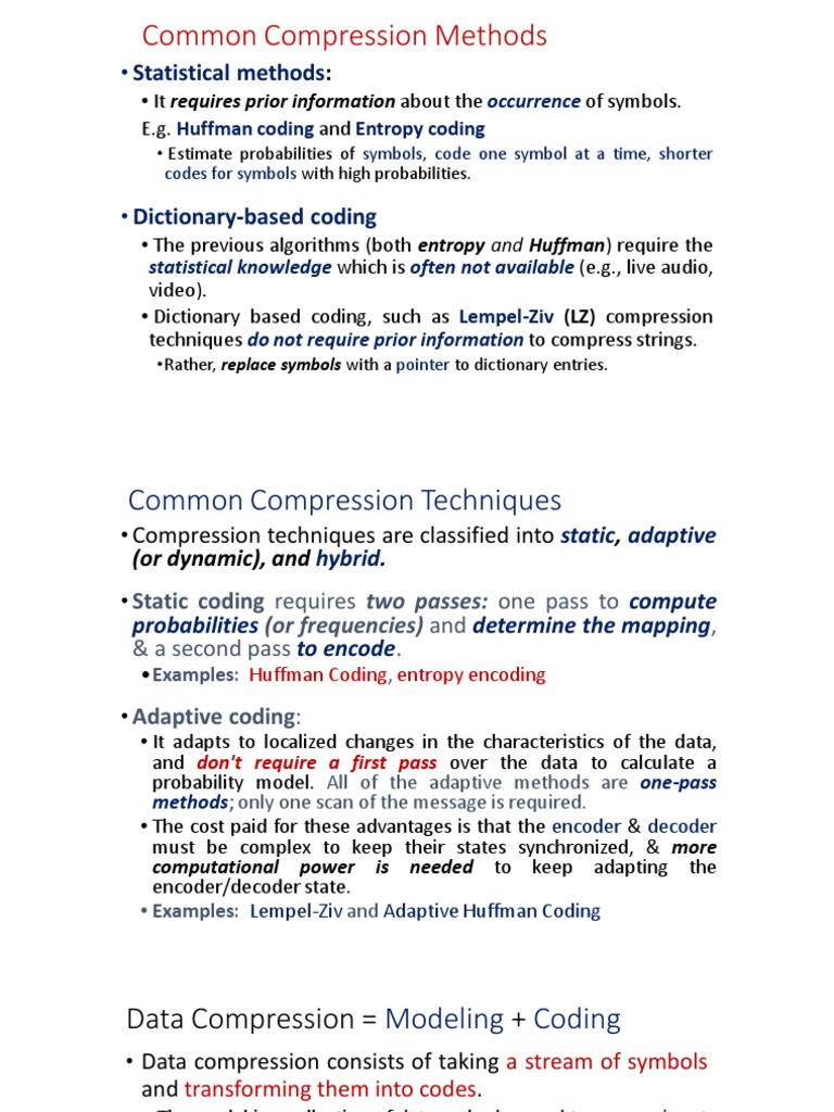 Chapter 3-Part II | PDF | Data Compression | Code