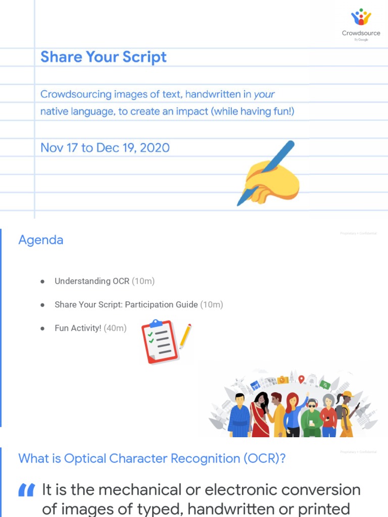 Crowdsource OCR Share Your Script - Presentation - Marathi | PDF ...