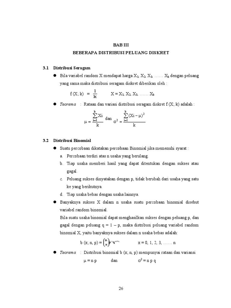 Bab-3 (Stat Mat) | PDF