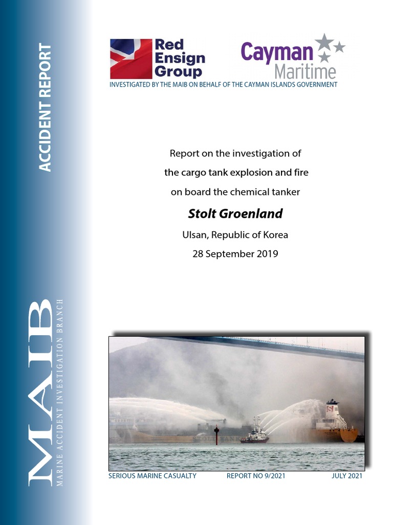 2021-09-StoltGroenland-MAIB Report | PDF | Oil Tanker | Ships