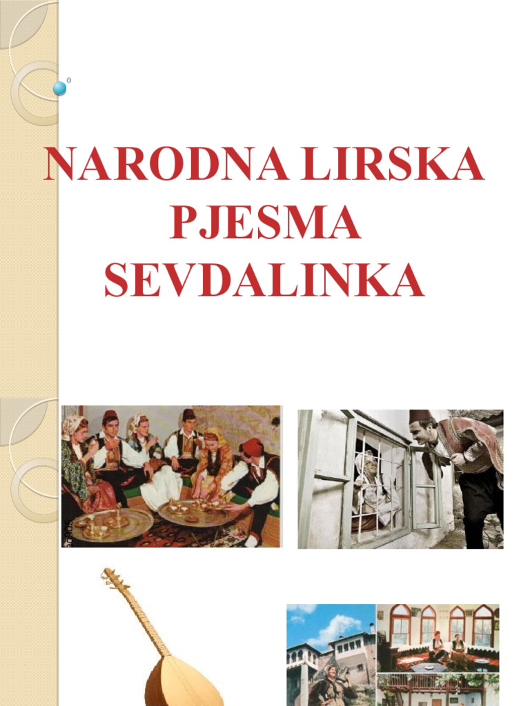 Naarodna Lirska Pjesma Sevdalinka | PDF