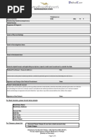 MSH Claim Form Dubai - GCC | PDF