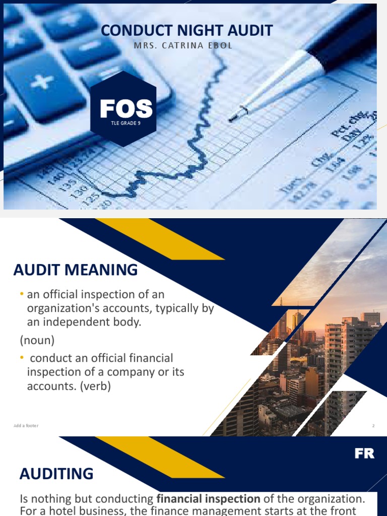 Night Audit Procedures and Reports | PDF | Audit | Economies
