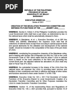 Sample Brgy Resolution | PDF | Devolution | Local Government
