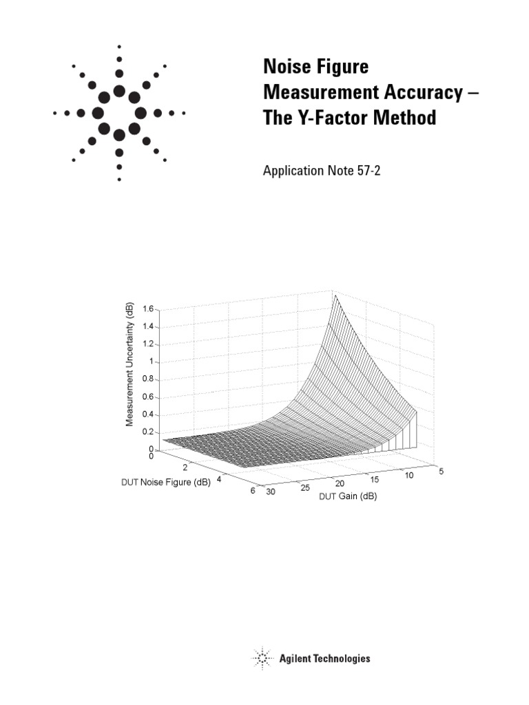 Noise Figure Measurement Acuracy The Y Factor Method Agilent App Note ...