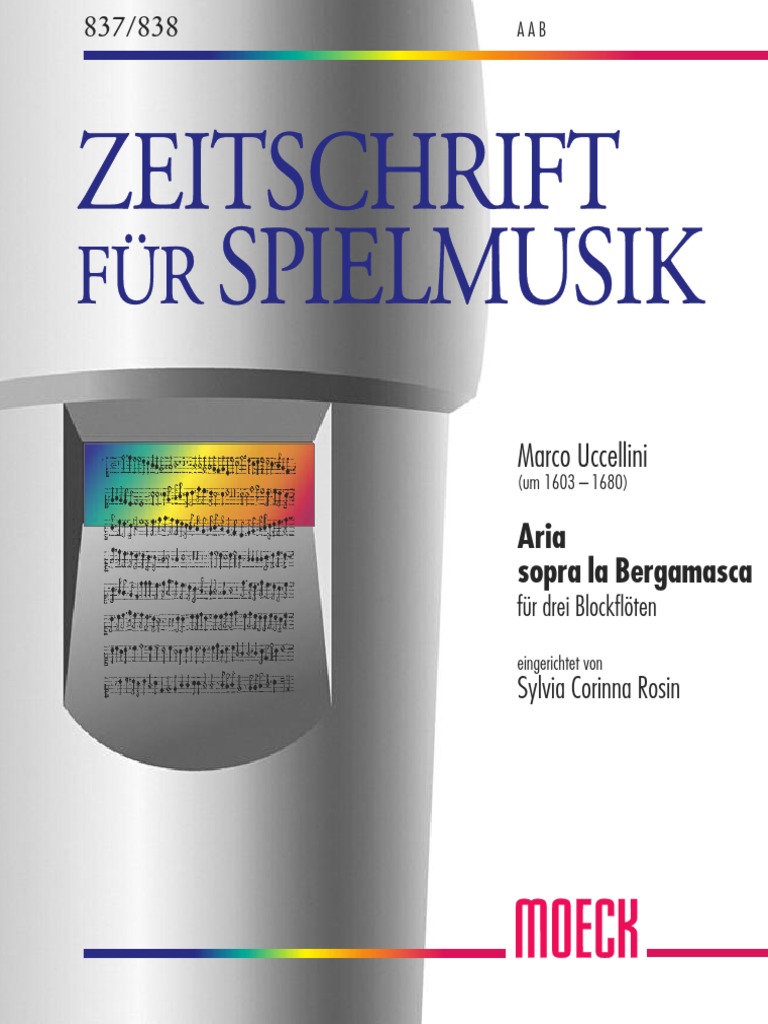 Uccellini - Aria Sopra Bergamasca | PDF