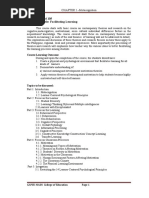 Module 1 in Facilitating Learner-Centered Teaching1 | PDF | Learning | Metacognition