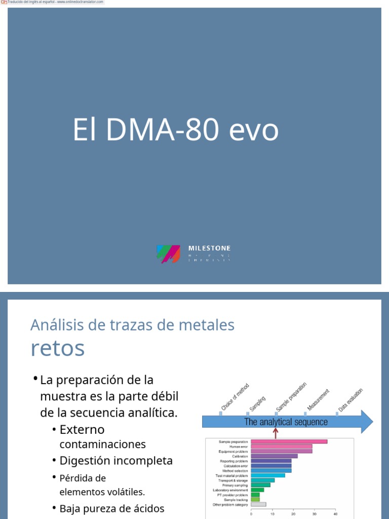 DMA-80 Evo Presentation - Pptx.en - Es | PDF | Mercurio (Elemento ...