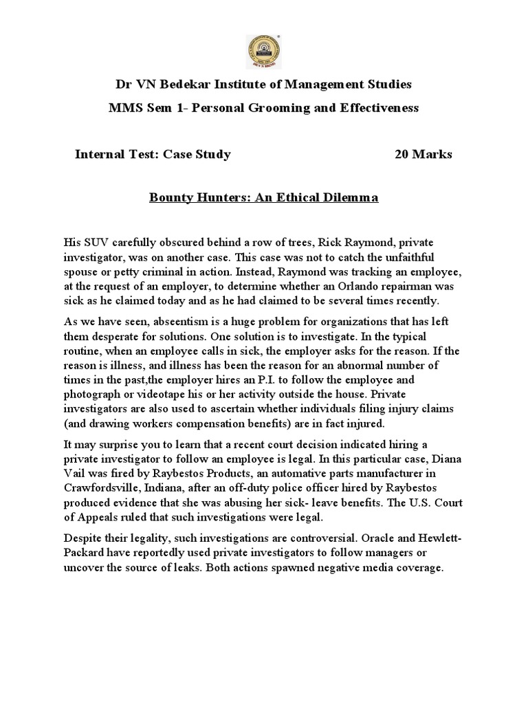 Case Study - Grooming | PDF | Employment | Common Law