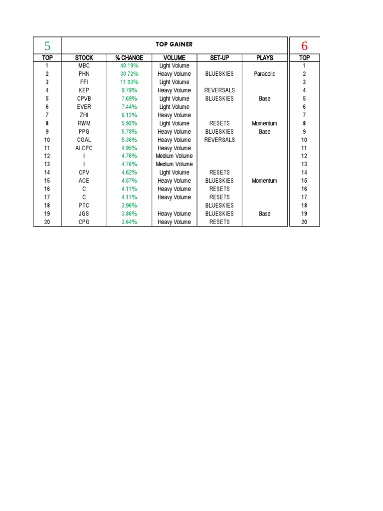 Stock Screener | PDF